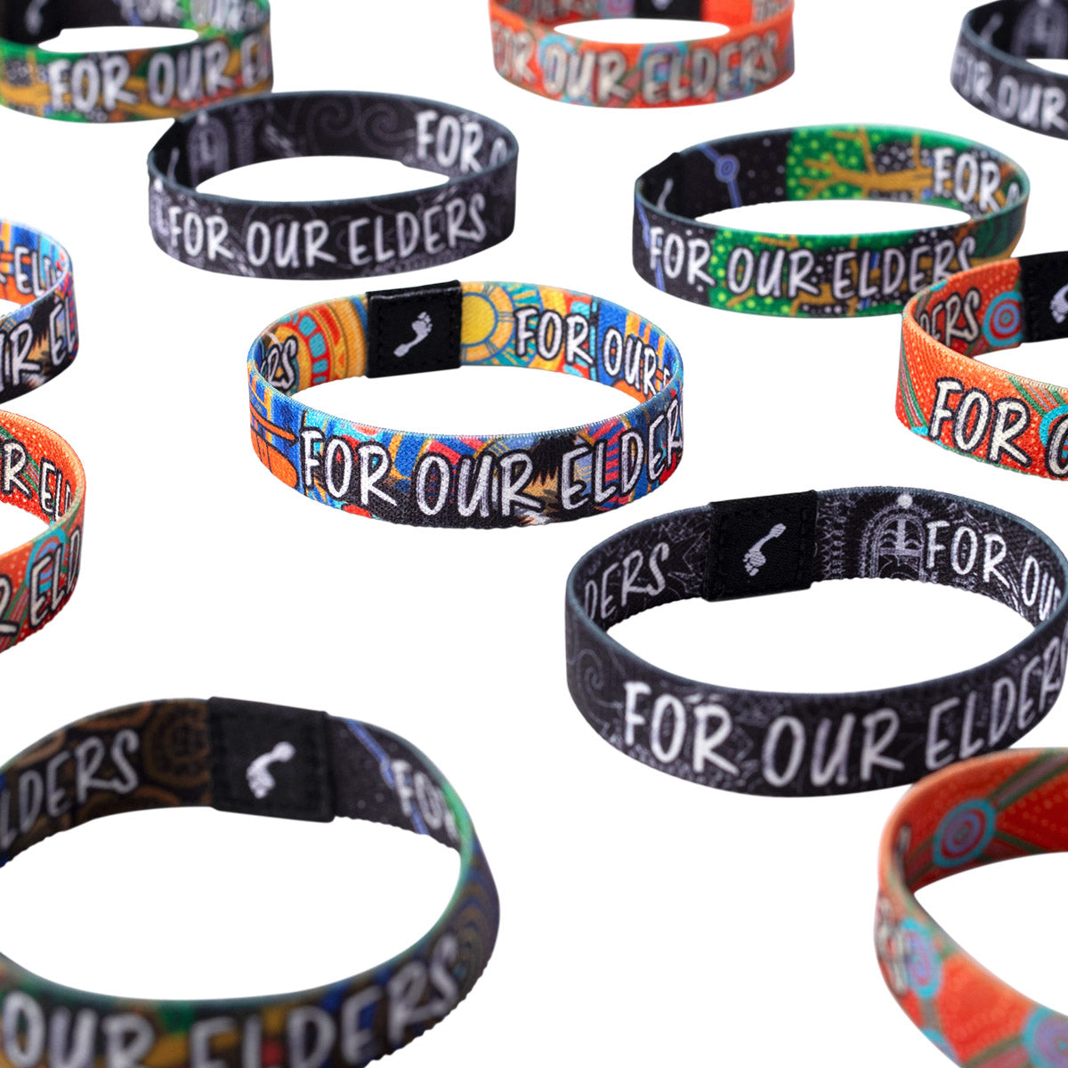 Wristbands NAIDOC 2023 'For Our Elders' | BW Tribal