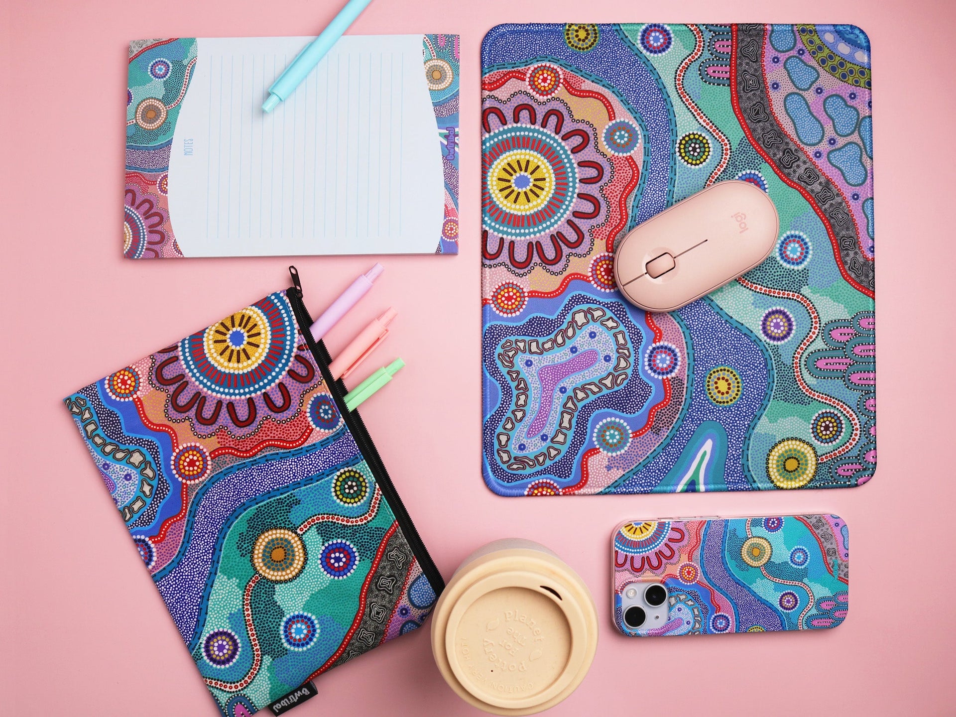 NAIDOC 2024 Accessories with Aboriginal Art – BW Tribal