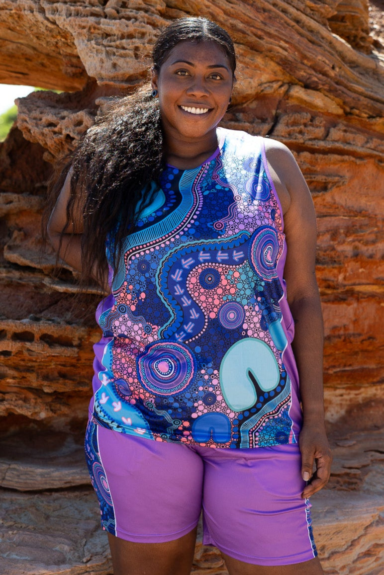 Indigenous Unisex Shorts | Aboriginal & Torres Strait Islander | BW ...