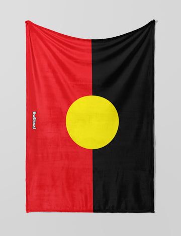 Indigenous Designed Aboriginal Art THROW RUGS/BLANKETS – BW Tribal