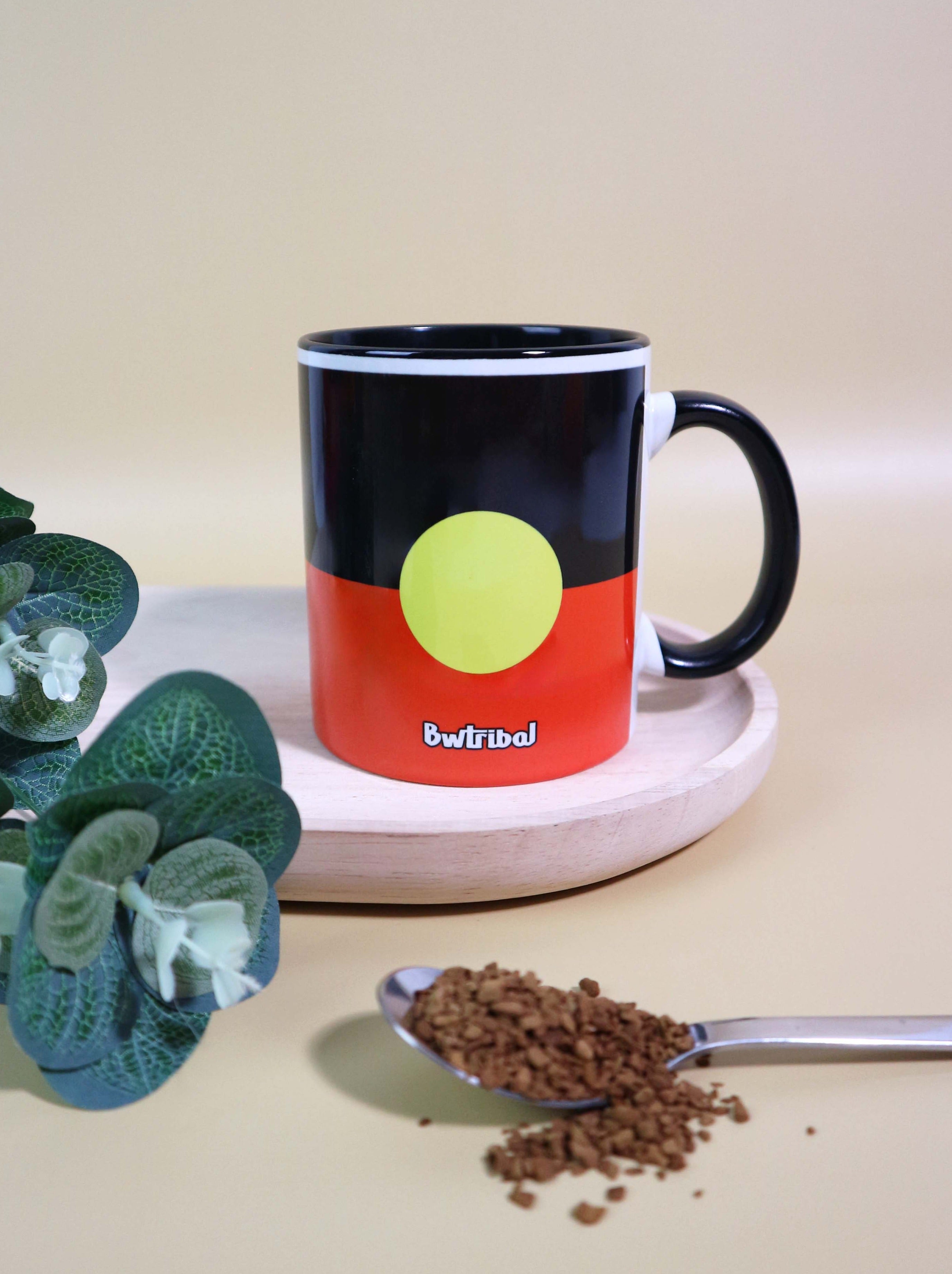 Aboriginal Flag - Ceramic Mug – BW Tribal