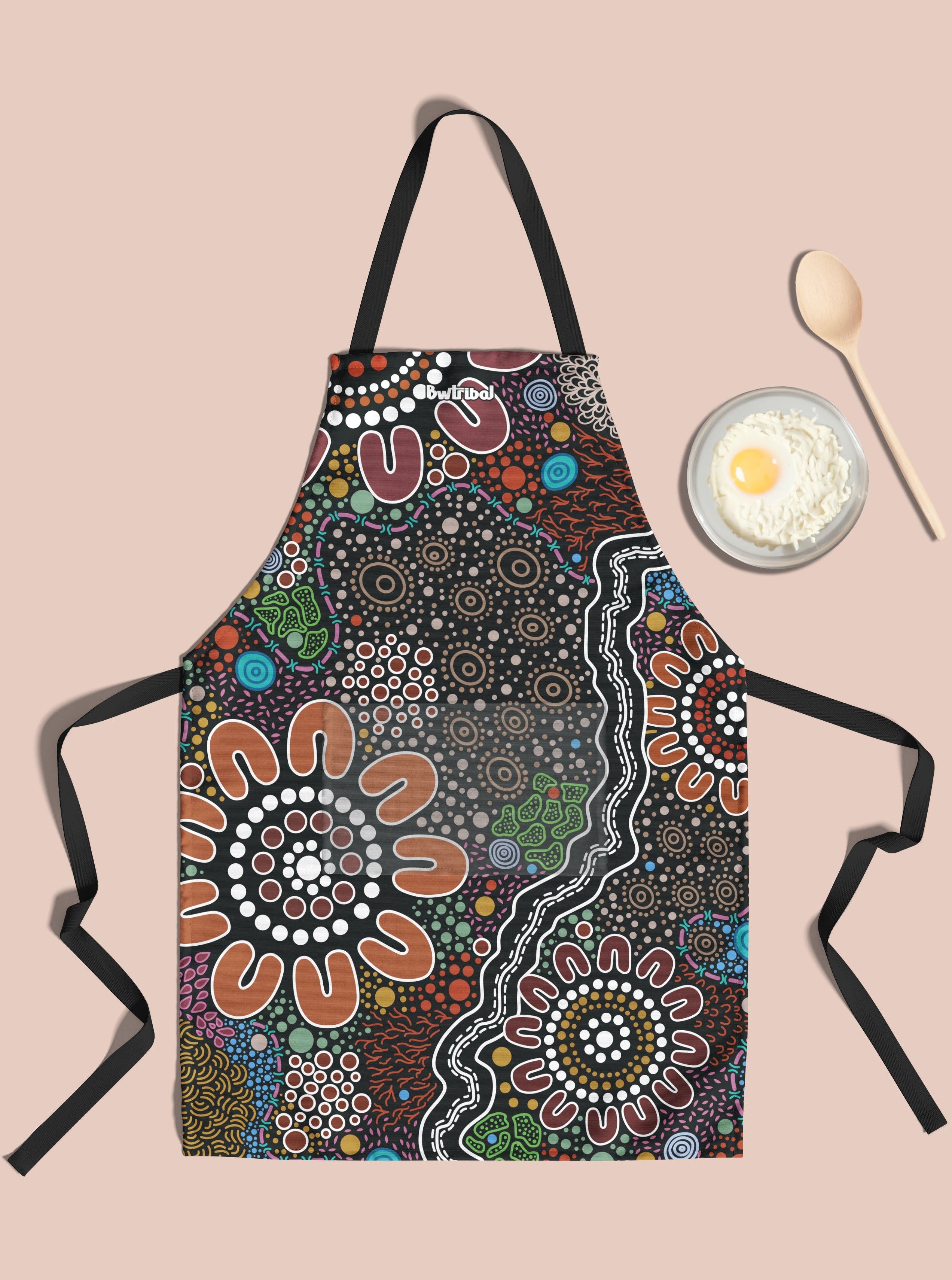 Bundian Way - Apron with Aboriginal Art – BW Tribal