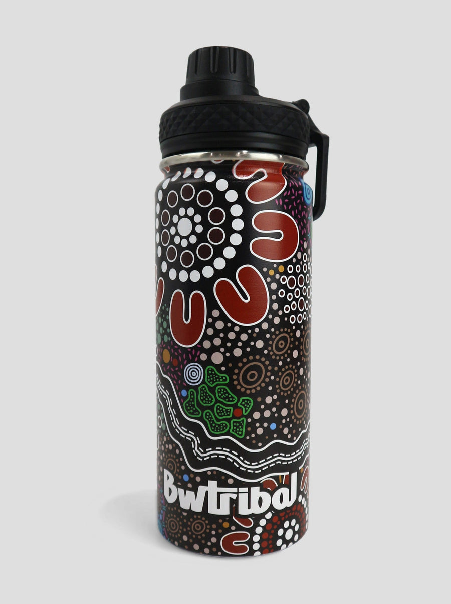 Indigenous Design Aboriginal Art Stainless Steel Water bottles – BW Tribal