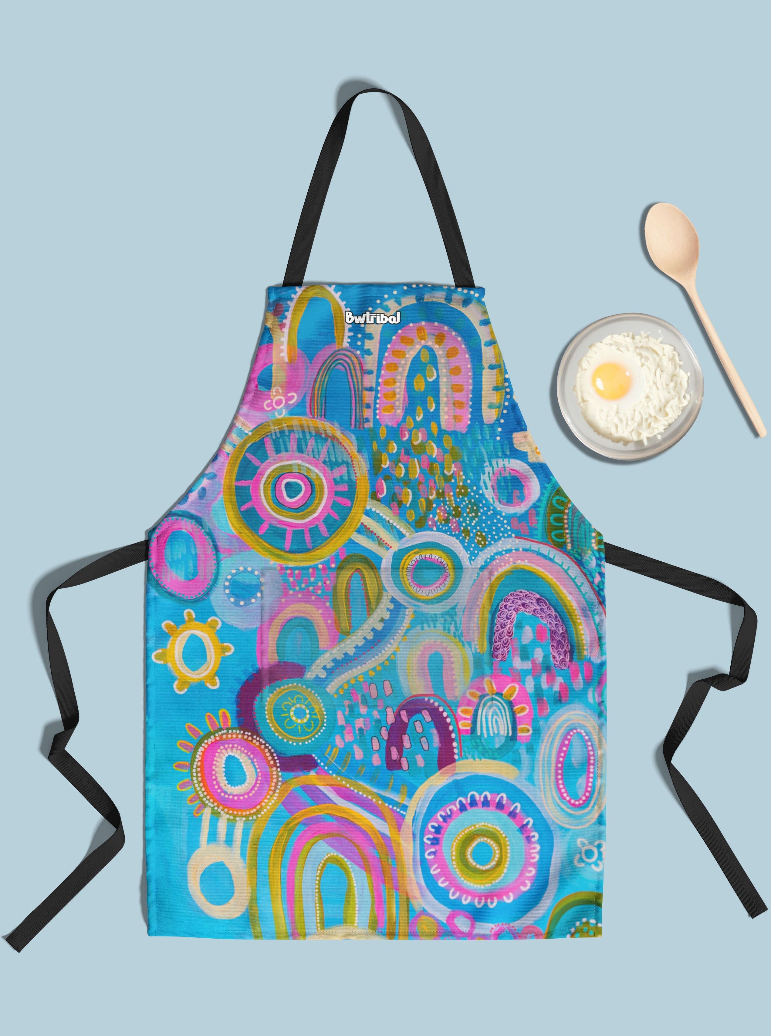 Coral Dreaming - Apron with Aboriginal Art – BW Tribal