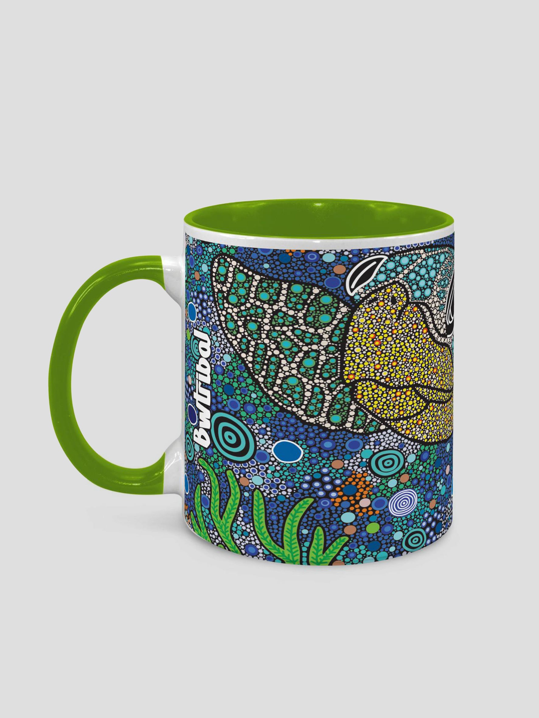 Gadu Bilima - Ceramic Mug Aboriginal Art – BW Tribal