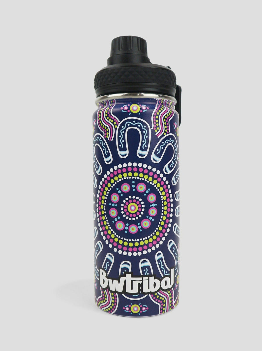 Indigenous Design Aboriginal Art Stainless Steel Water bottles – BW Tribal