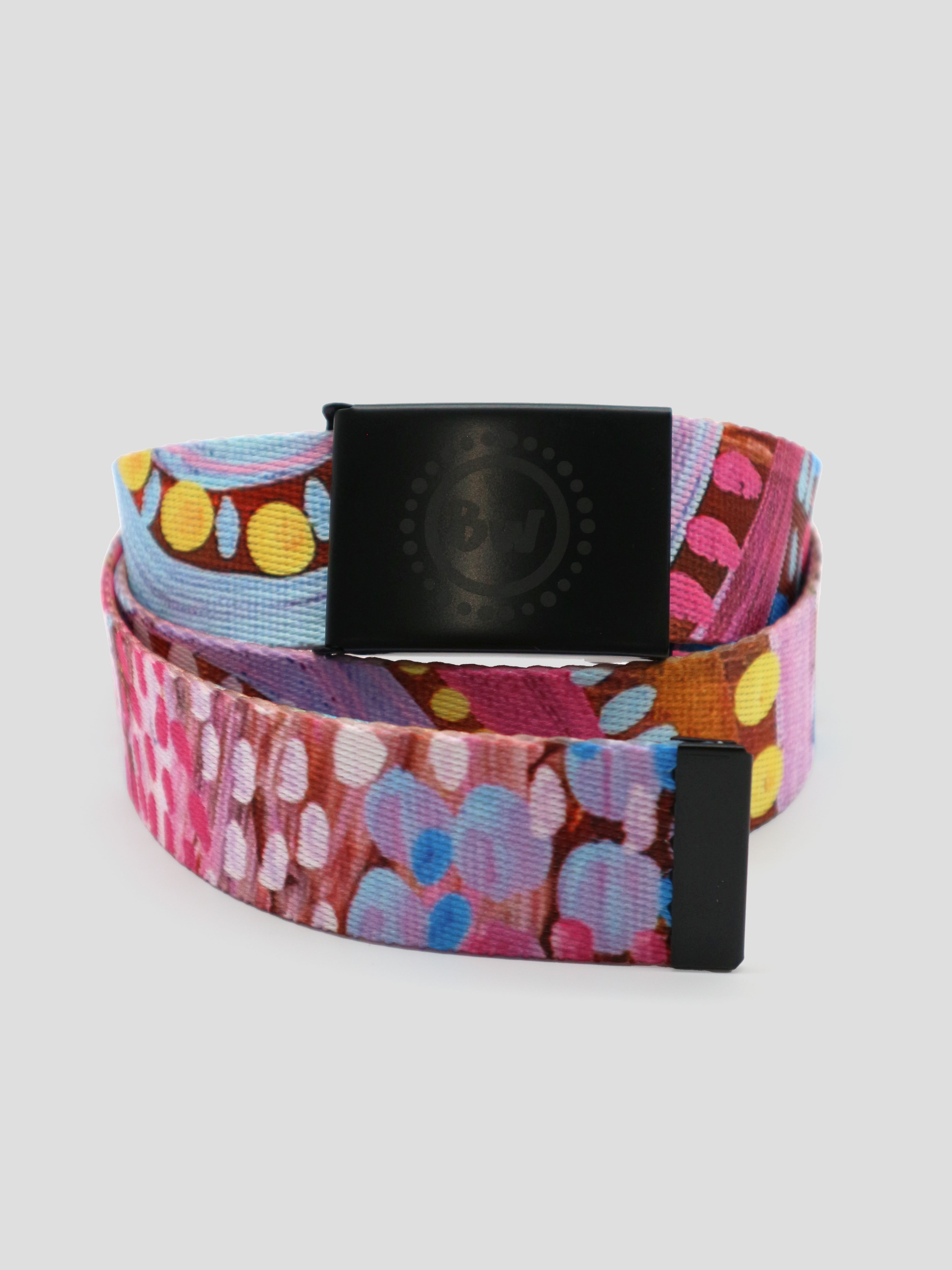 Let's Collect Sea Shells - Belt with Aboriginal Art – BW Tribal