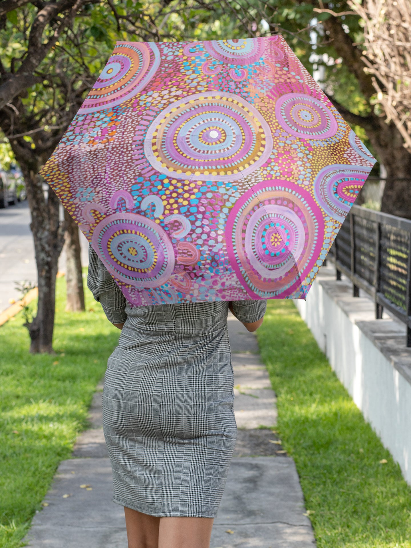 Let's Collect Seashells - Umbrella with Aboriginal Art – BW Tribal