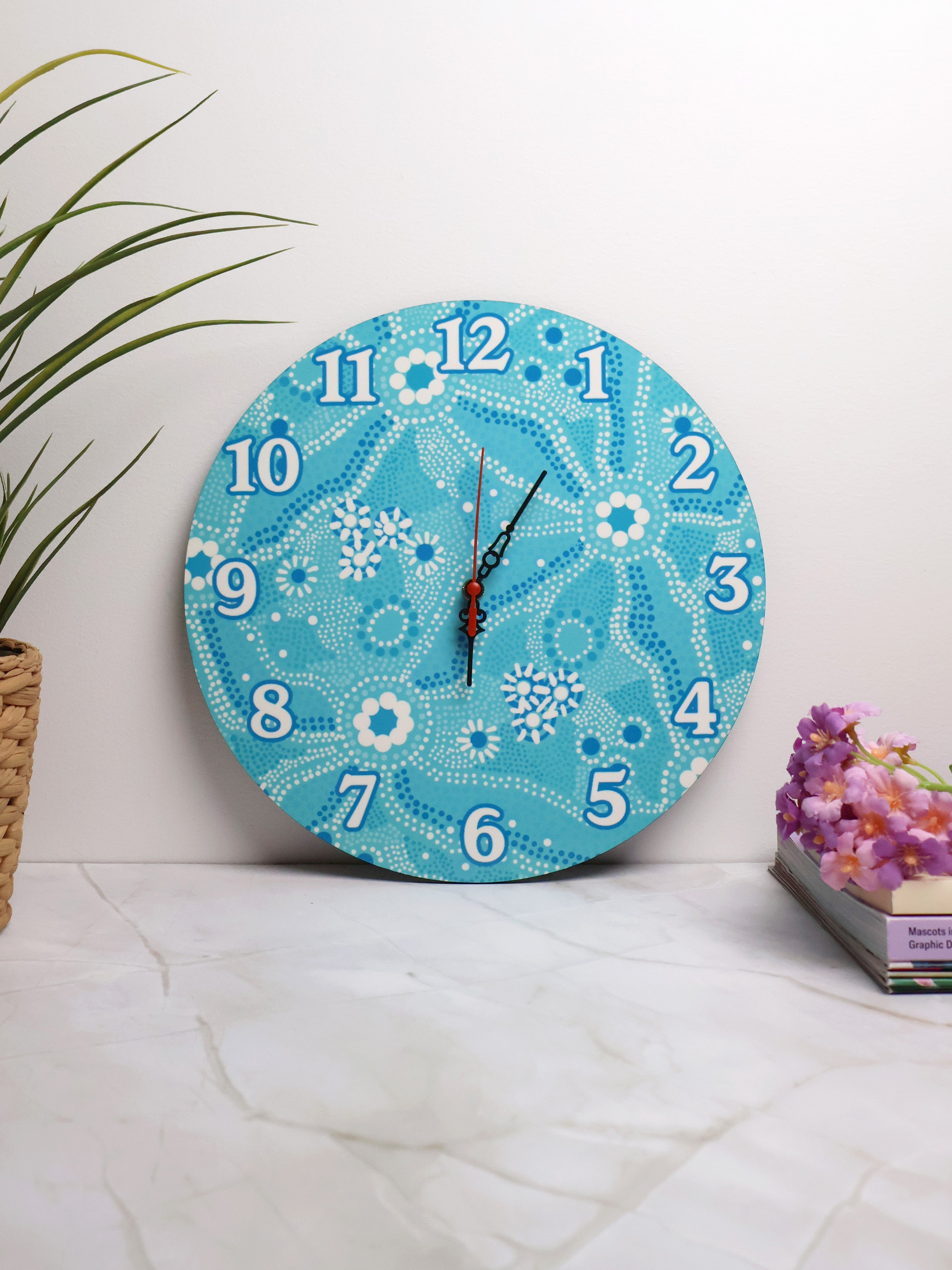 Nadyung (Healing Water) - Wall Clock – BW Tribal