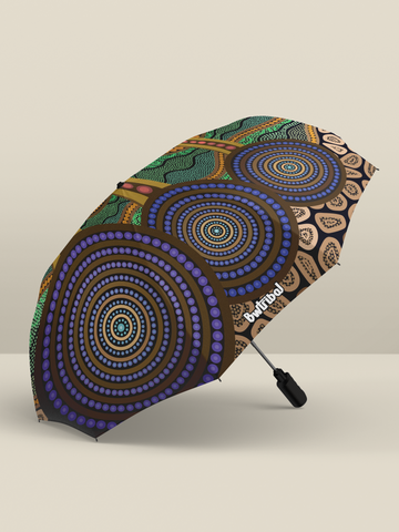 Umbrellas with Aboriginal art – BW Tribal