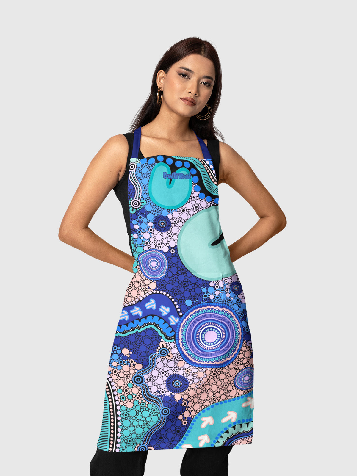 Pathways - Apron with Aboriginal Art – BW Tribal