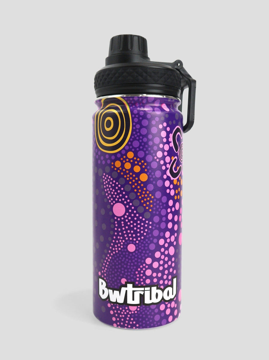 Indigenous Design Aboriginal Art Stainless Steel Water bottles – BW Tribal