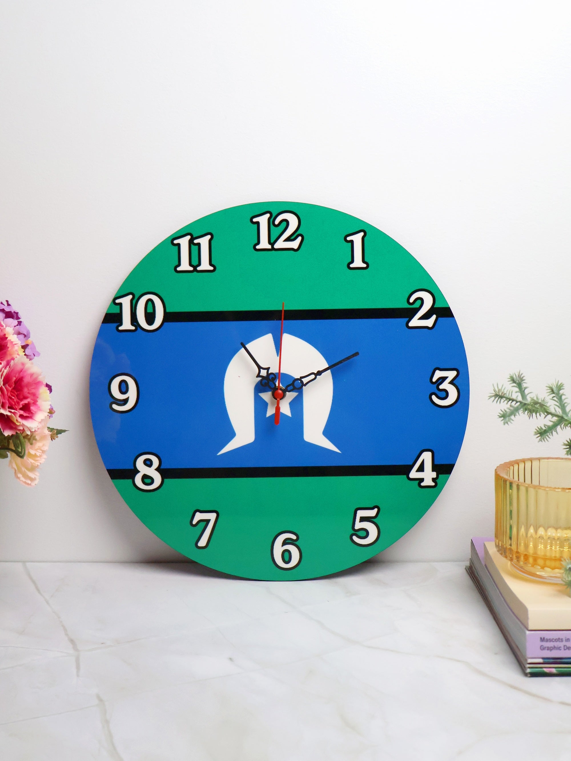 Torres Strait Islander Flag - Wall Clock – BW Tribal