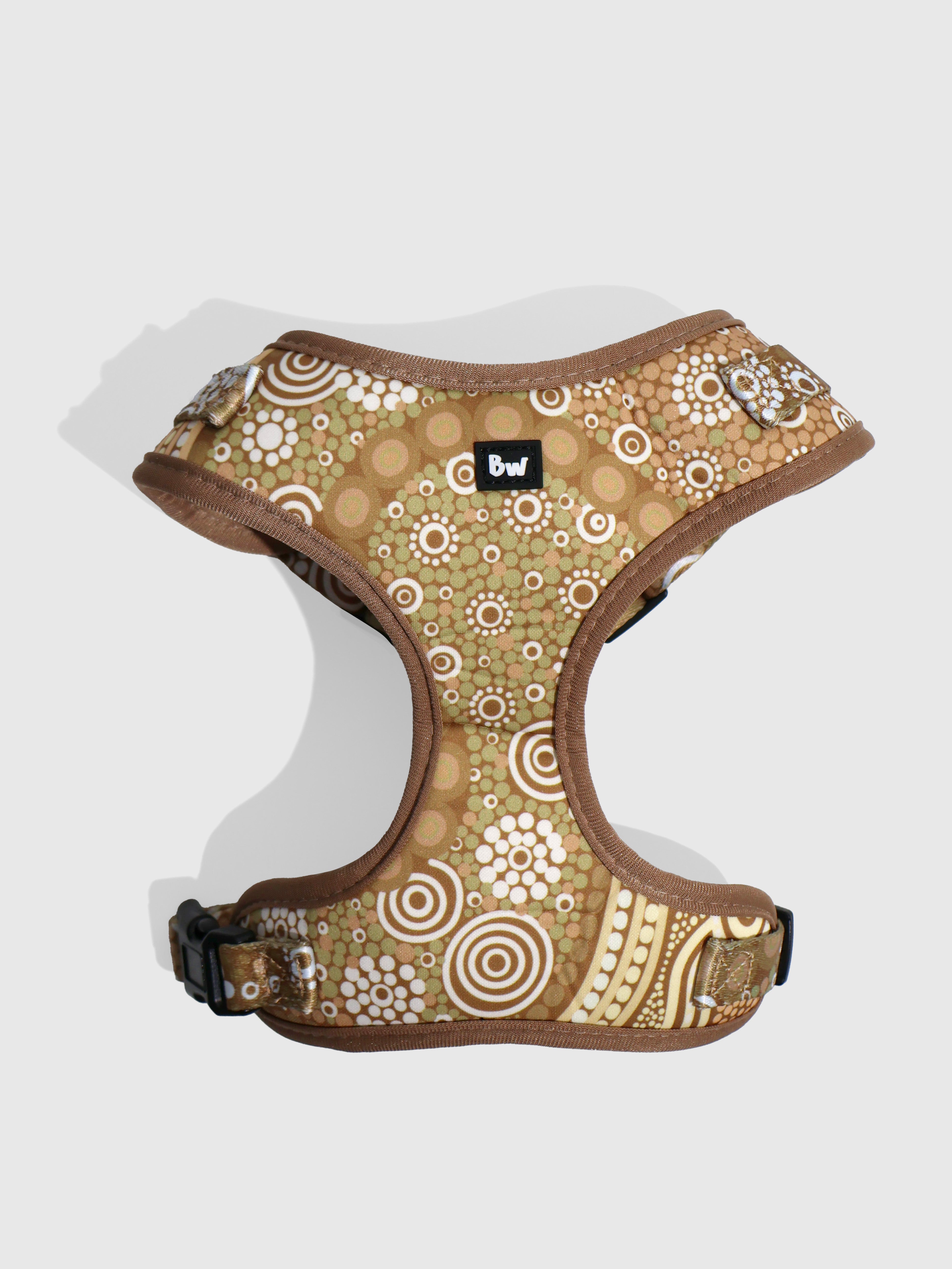 Yuuruu Yulunga - Dog Harness with Aboriginal Art – BW Tribal