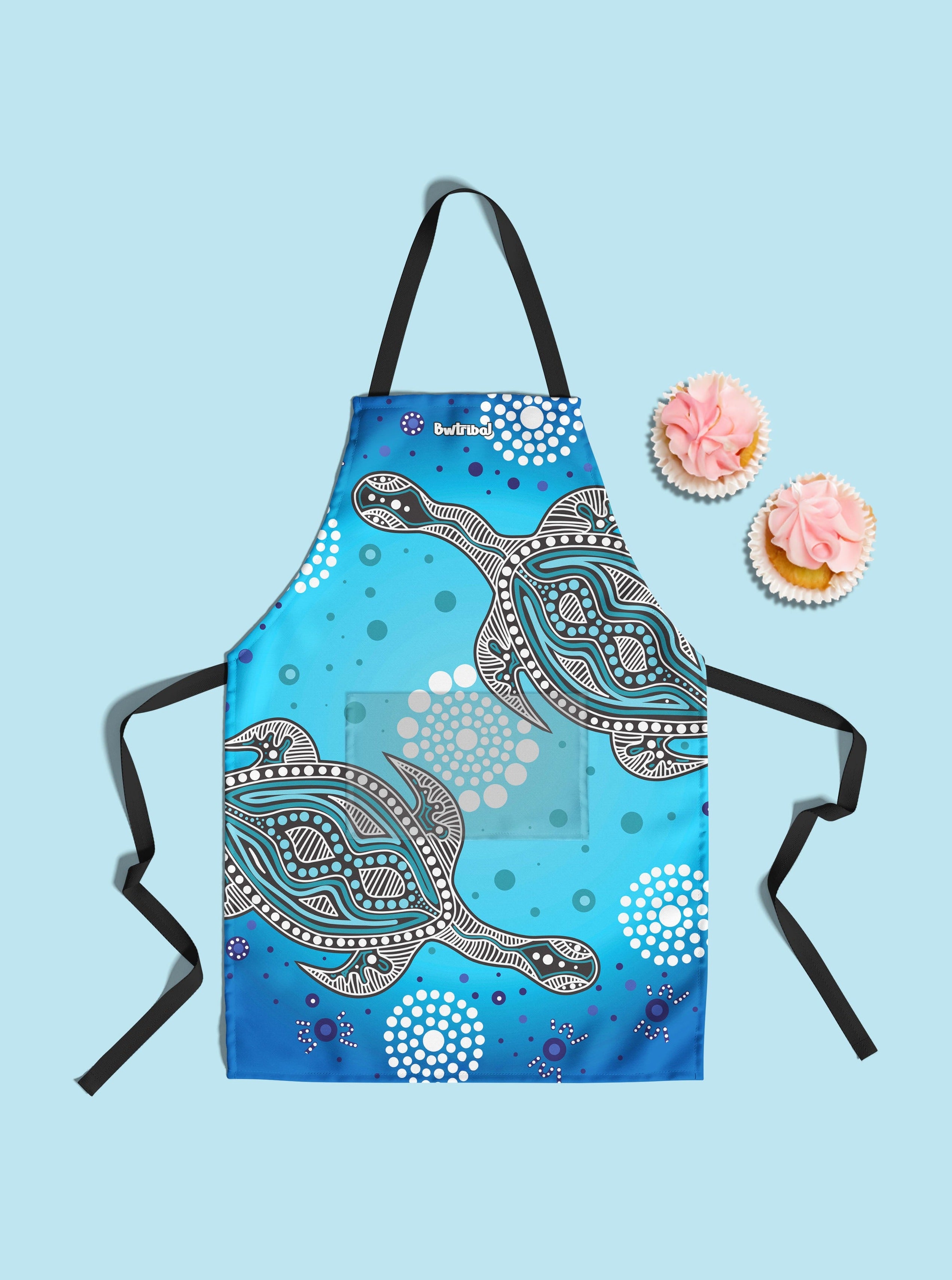 Yakan Dreaming - Kid's Apron with Aboriginal Art – BW Tribal