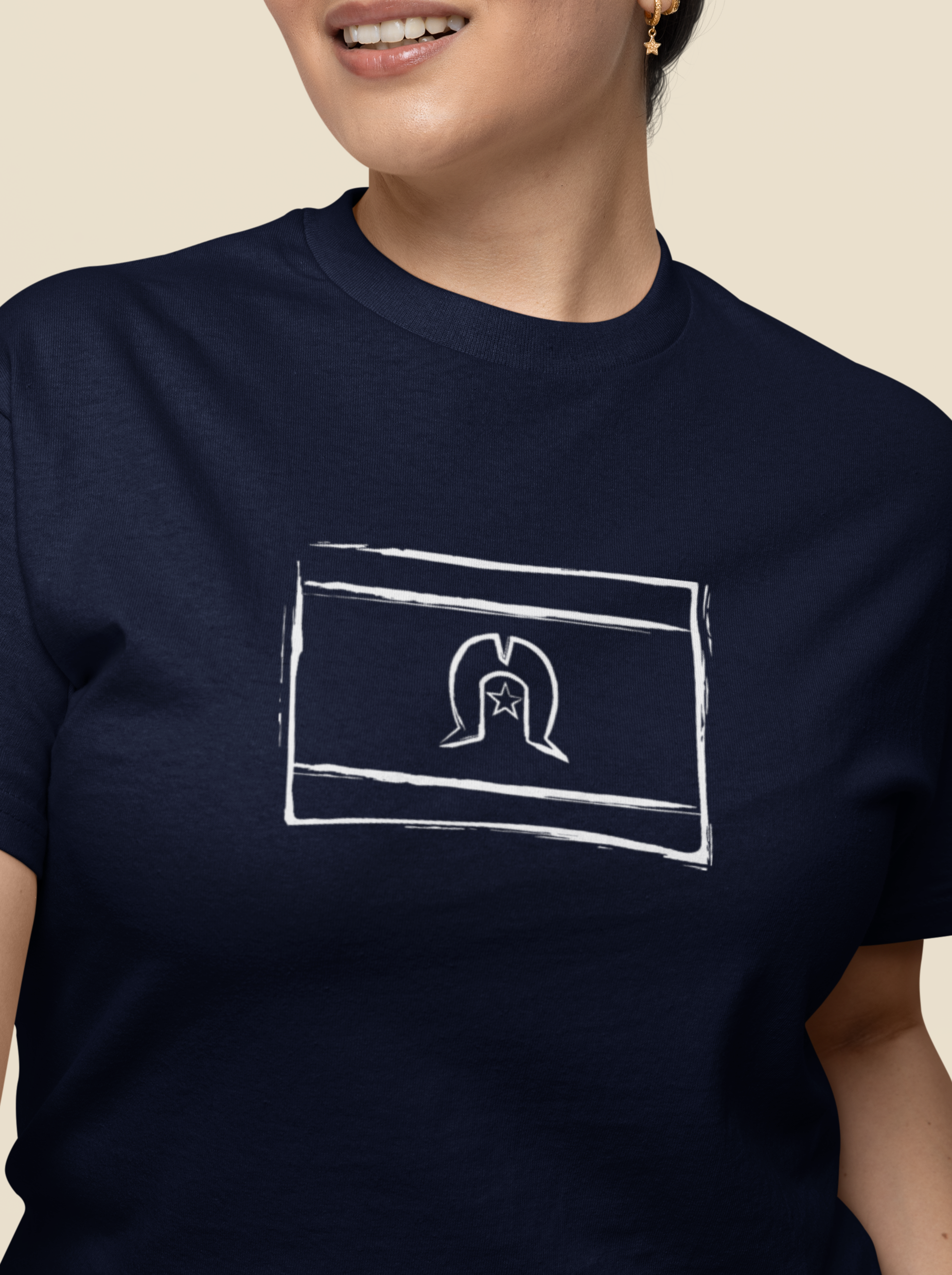 Strait Lines (TSI Flag) - Women’s Tee – BW Tribal