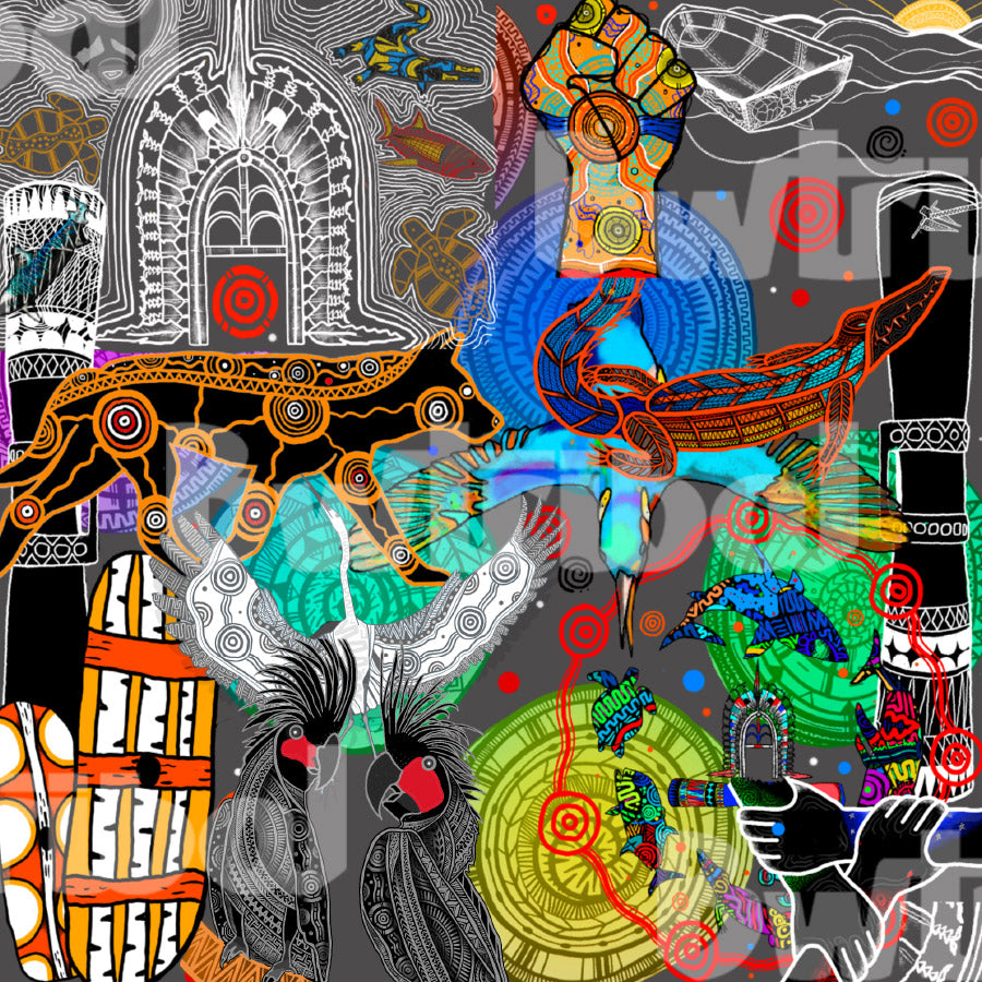 Artist Beau Pennefather Motlop | Collections and Artworks#N#– BW Tribal