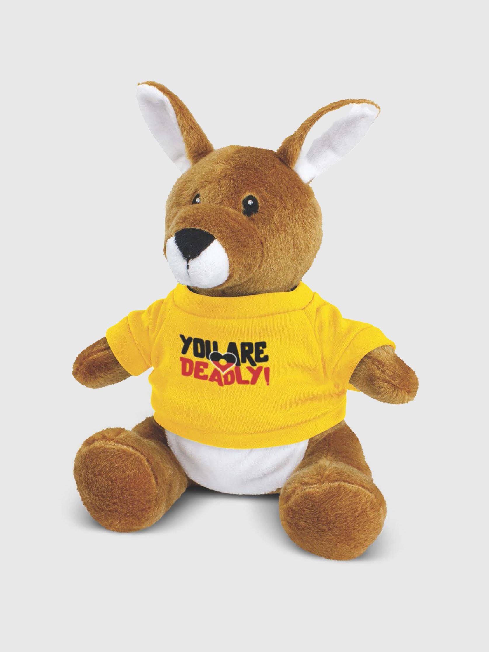 Jumpin' Yuri - Kangaroo Plush Toy (Yellow) – BW Tribal