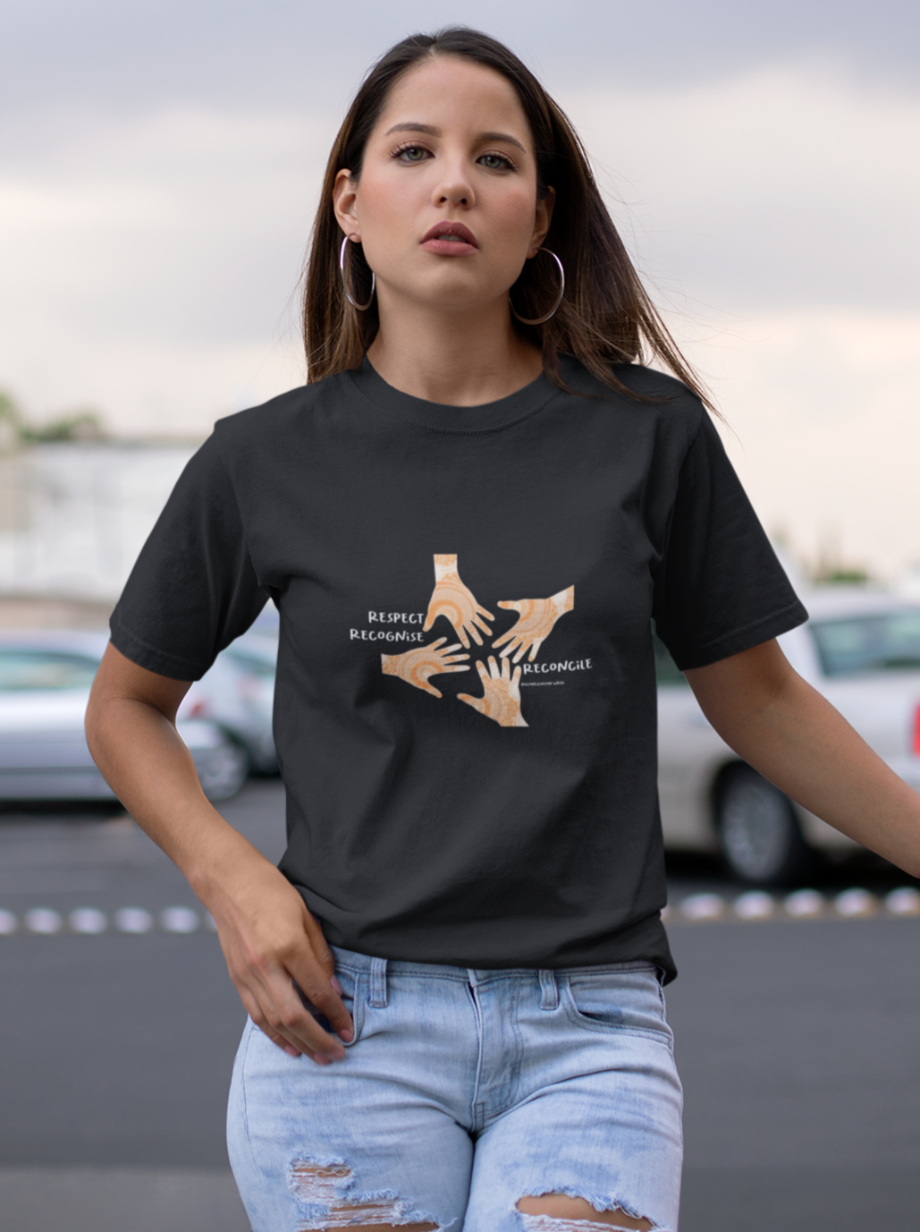 Respect, Recognise, Reconcile - Reconciliation Week Women’s Graphic Tee ...